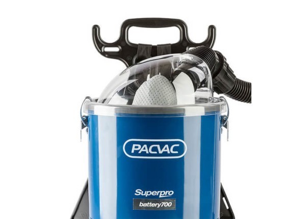 Pacvac Superpro Go | Cordless Backpack Vacuum | Proquip NZ